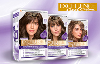 Sampleo - L'Oréal Paris - Excellence Cool Crème - Coloration Excellence ...